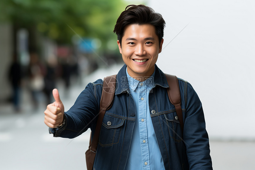快乐亚洲男子高清图片下载 正版图片600695369 摄图网