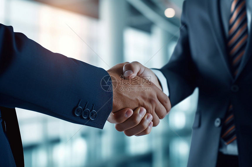 商业合作伙伴高清图片下载-正版图片600696469-摄图网