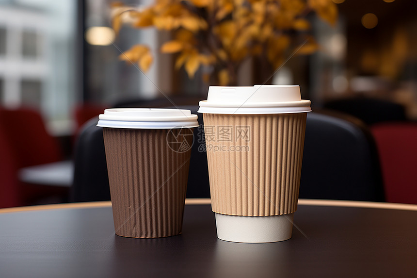 两个咖啡杯高清图片下载-正版图片600709866-摄图网