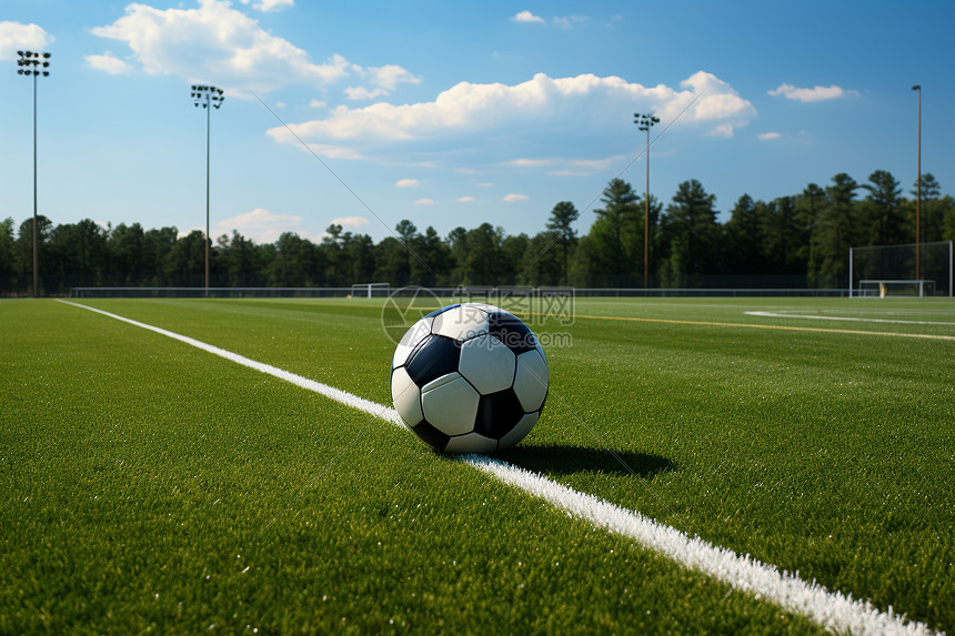 蓝天白云下的比赛高清图片下载-正版图片600710209-摄图网