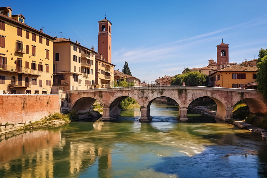 风景优美的欧式城市建筑景观高清图片下载-正版图片600712168-摄图网