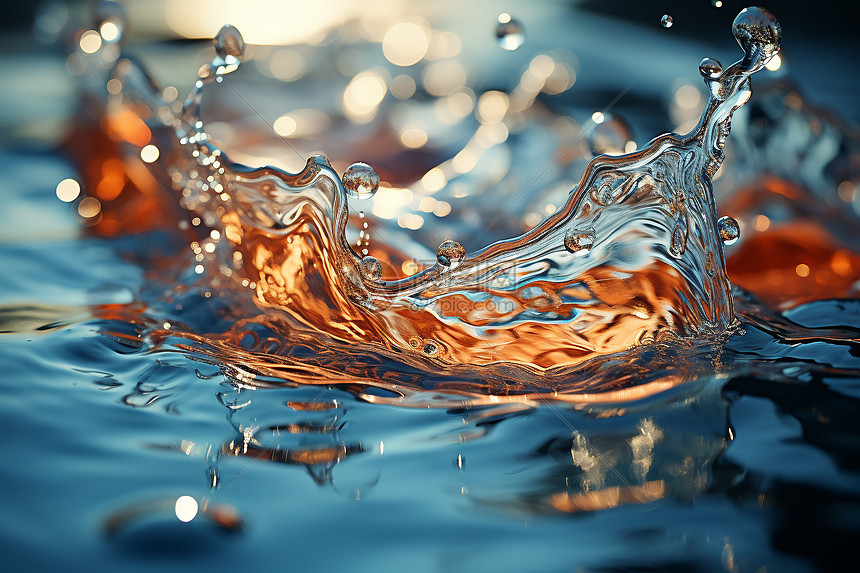喷溅的水滴图片素材-正版创意图片600713327-摄图网