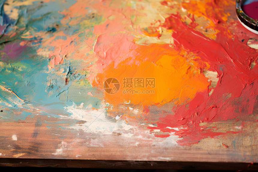 抽象的艺术画作高清图片下载-正版图片600713399-摄图网