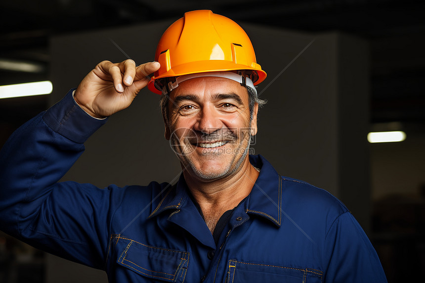 戴着安全帽的工人高清图片下载-正版图片600717551-摄图网