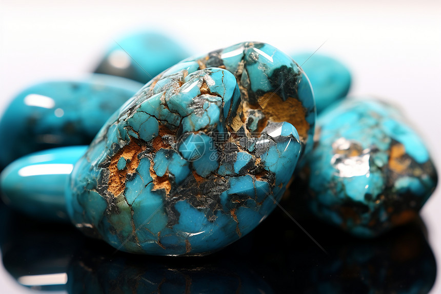 一组绿松石宝石高清图片下载-正版图片600725575-摄图网