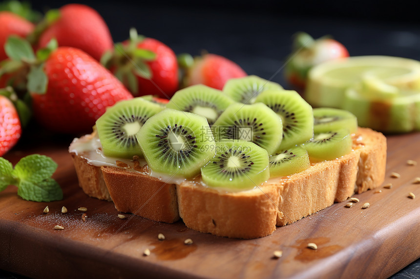 新鲜的水果面包高清图片下载-正版图片600727896-摄图网