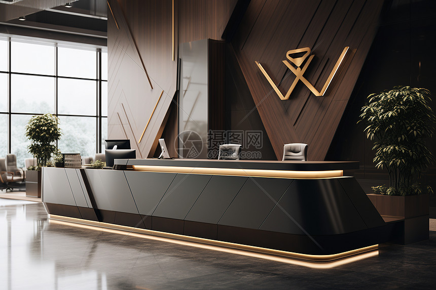 优雅大气的服务柜台高清图片下载-正版图片600740132-摄图网
