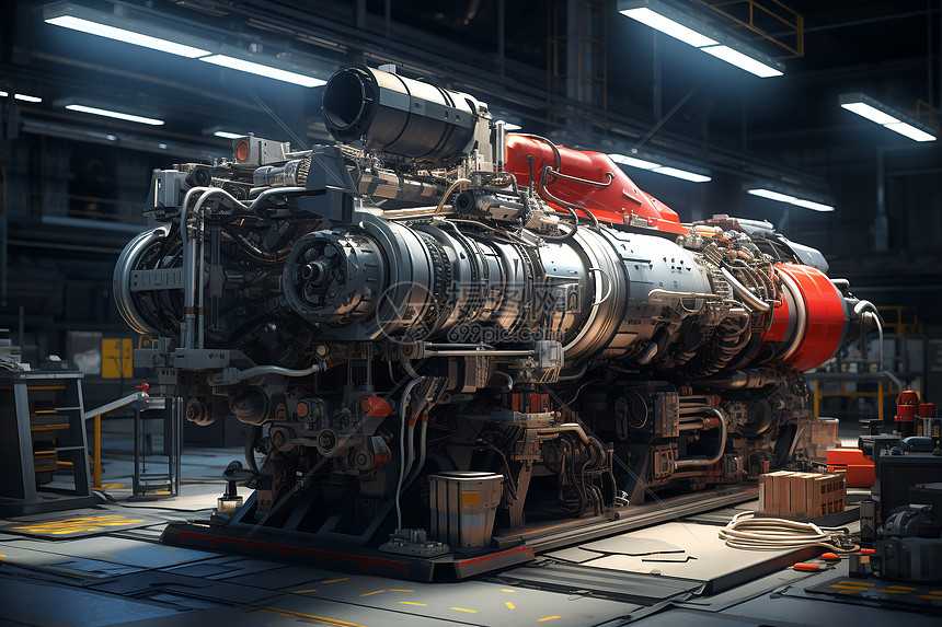 高性能引擎图片素材-正版创意图片600764557-摄图网