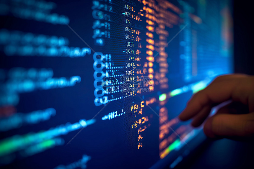 屏幕上的编码图片素材-正版创意图片600773704-摄图网