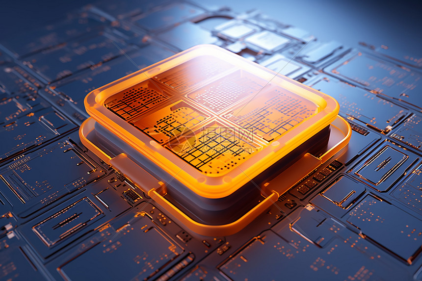 精密的中央处理器图片素材-正版创意图片600777977-摄图网