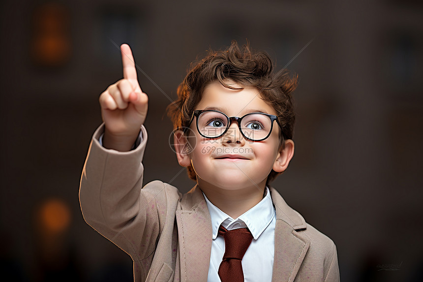 聪明的男孩高清图片下载-正版图片600780034-摄图网