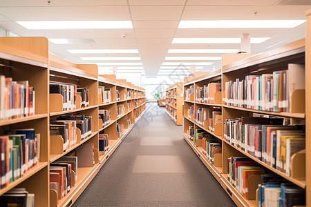 种类齐全的图书馆书架高清图片下载-正版图片600780105-摄图网