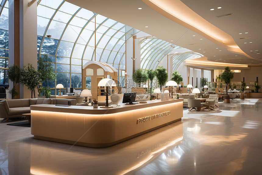 现代商业服务柜台装潢图片素材-正版创意图片600780652-摄图网
