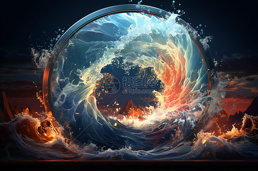 能量与运动插画图片下载-正版图片600786412-摄图网