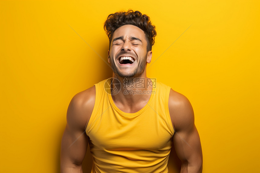 开心大笑的成年人高清图片下载-正版图片600788157-摄图网