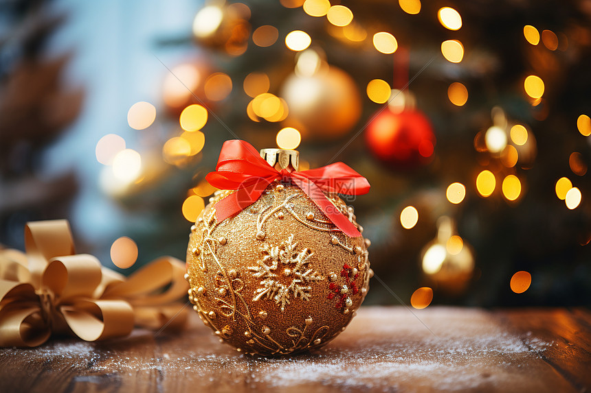 亮着灯的圣诞树高清图片下载-正版图片600809292-摄图网