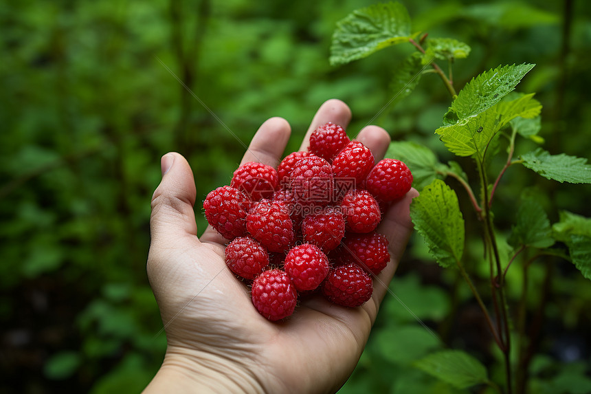 成熟的树莓高清图片下载-正版图片600813001-摄图网