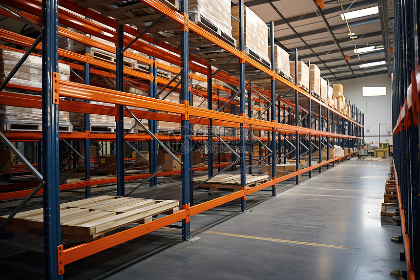 金属货架和托盘高清图片下载-正版图片600822929-摄图网