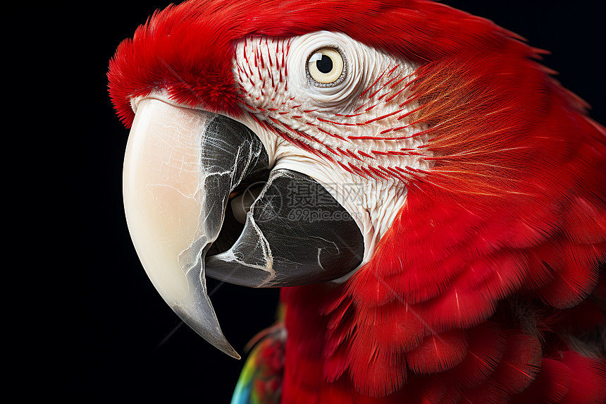 美丽羽毛的鹦鹉高清图片下载-正版图片600826110-摄图网