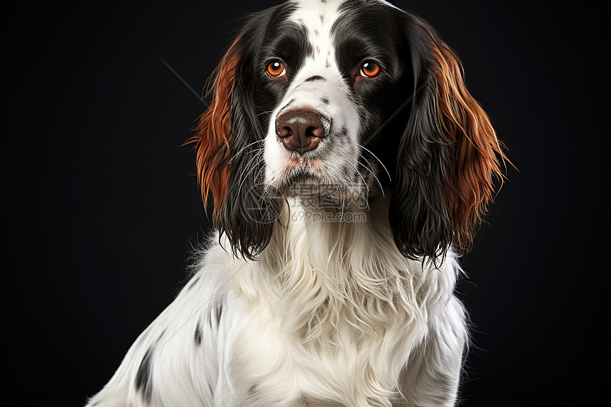 可爱的长毛狗高清图片下载-正版图片600828014-摄图网