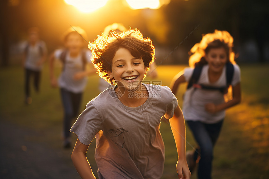 奔跑的少年高清图片下载-正版图片600842423-摄图网