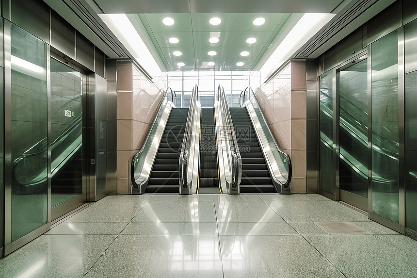 商场的扶梯高清图片下载-正版图片600852596-摄图网