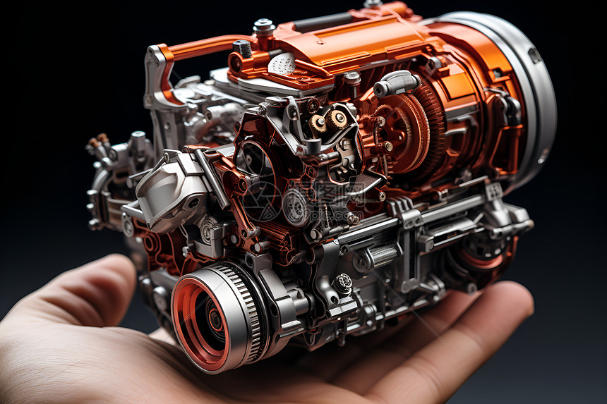 精致引擎图片素材-正版创意图片600857083-摄图网