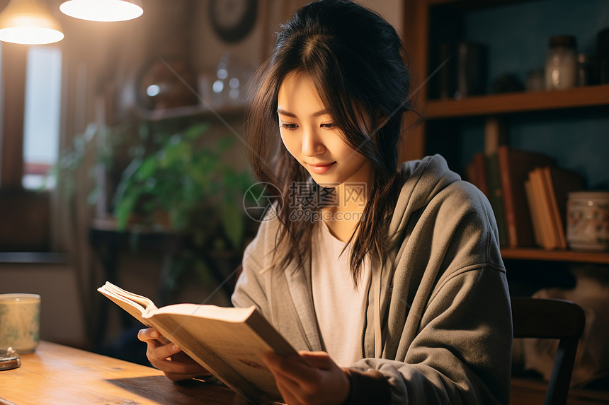 正在看书的女性高清图片下载 正版图片600860161 摄图网