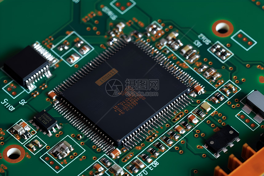 笔记本电脑的中央处理器高清图片下载-正版图片600875670-摄图网