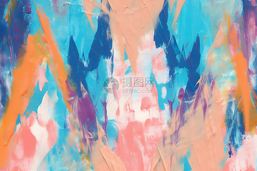 抽象的艺术画作图片素材-正版创意图片600882245-摄图网