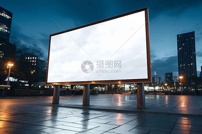 一幅大型广告牌高清图片下载-正版图片600885550-摄图网