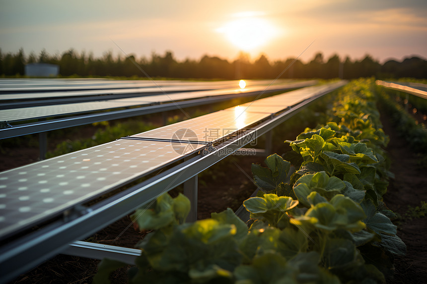 太阳能种植高清图片下载-正版图片600891184-摄图网