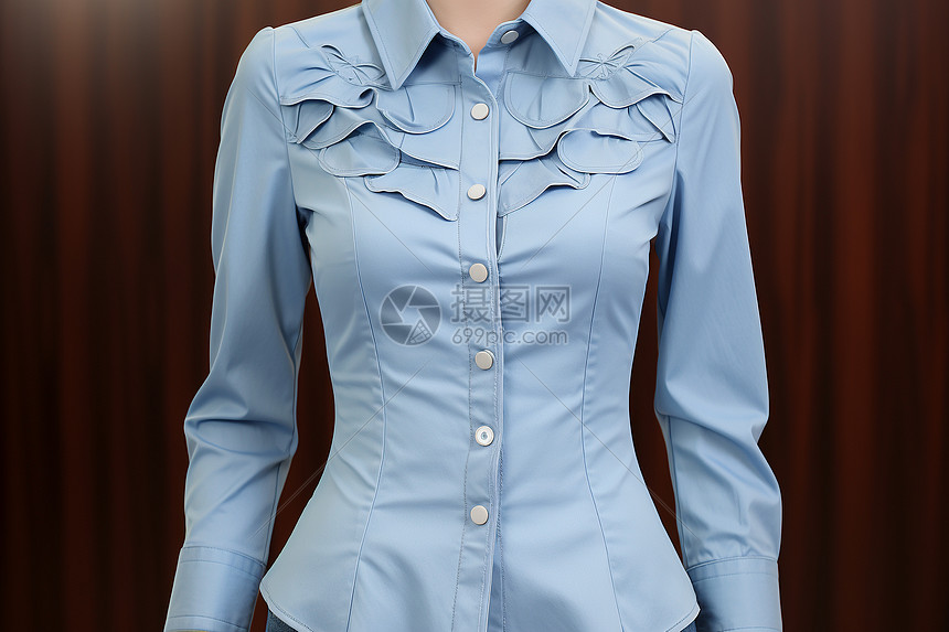 时髦的女性衬衫高清图片下载-正版图片600904506-摄图网