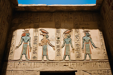 历史悠久的古埃及壁画高清图片下载-正版图片600907526-摄图网