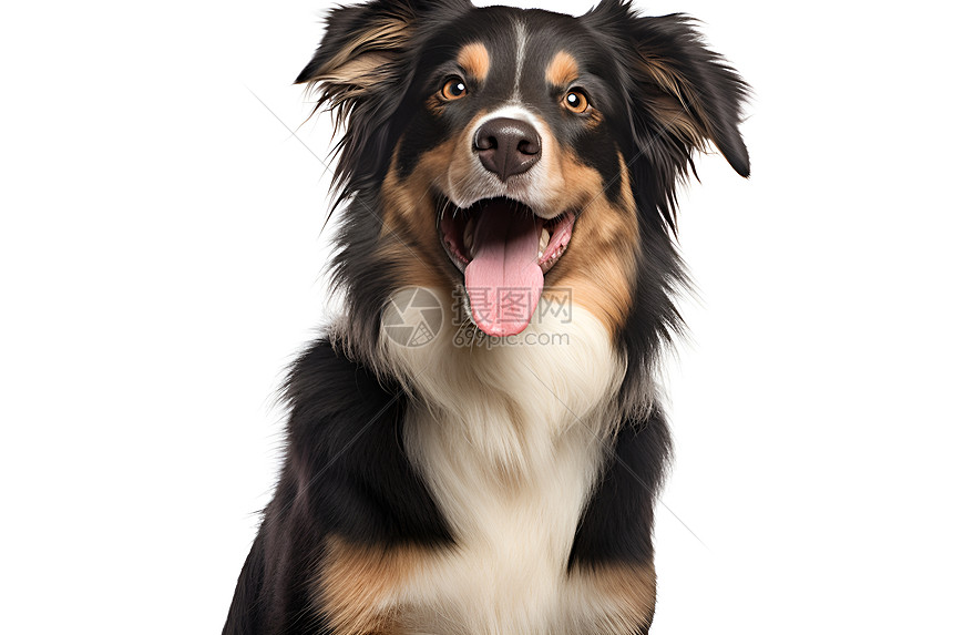 可爱的长毛狗高清图片下载-正版图片600908843-摄图网