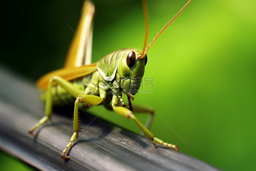 一只可爱的蚂蚱高清图片下载-正版图片600909179-摄图网