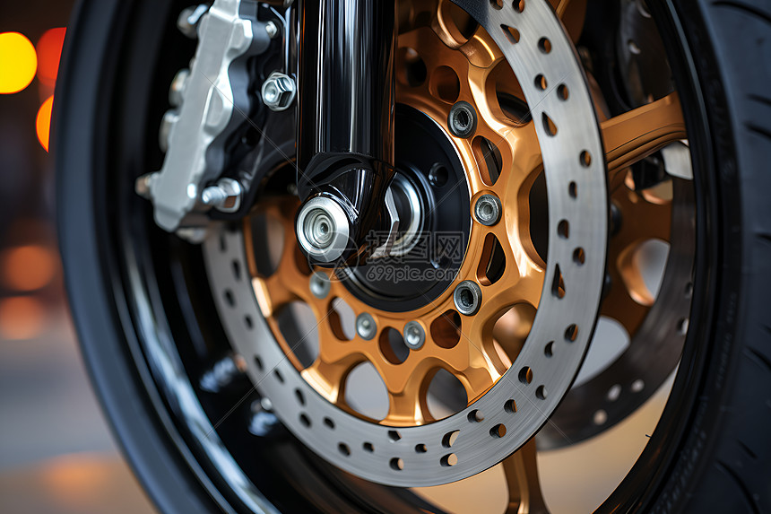 摩托车的刹车片高清图片下载-正版图片600909743-摄图网