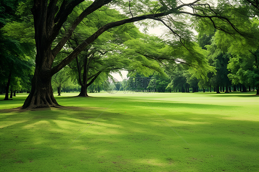 公园的草地高清图片下载-正版图片600910469-摄图网