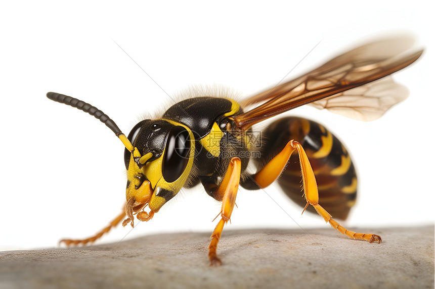 嗡嗡作响的大黄蜂高清图片下载-正版图片600910656-摄图网
