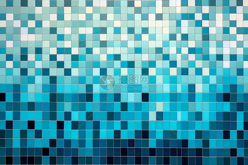 马赛克艺术墙高清图片下载-正版图片600911493-摄图网