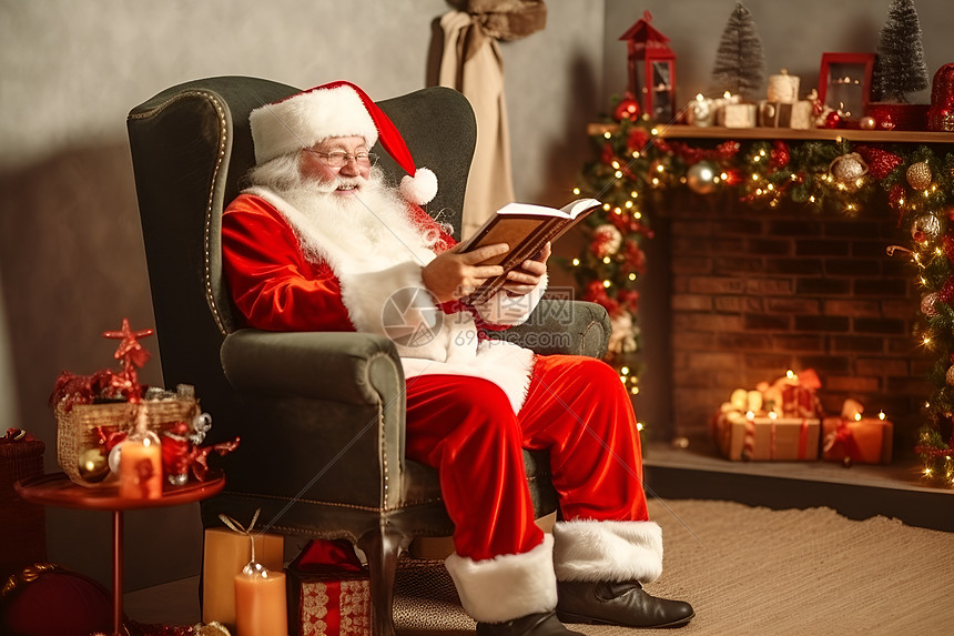 一个圣诞老人高清图片下载-正版图片600912253-摄图网