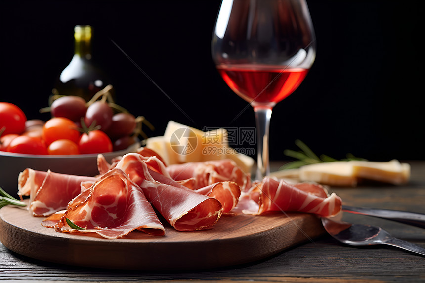 美食和美酒高清图片下载-正版图片600923882-摄图网