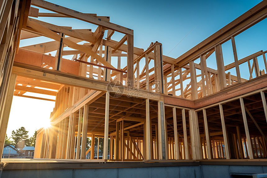 屋顶构架高清图片下载-正版图片600923923-摄图网
