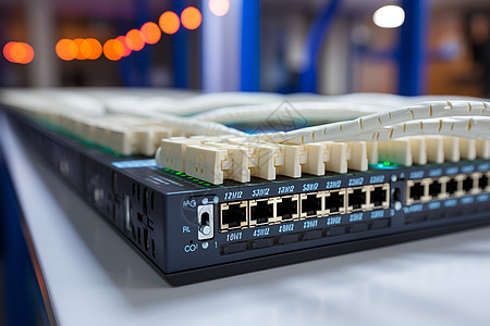 高速运转的互联网交换机高清图片下载-正版图片600932987-摄图网