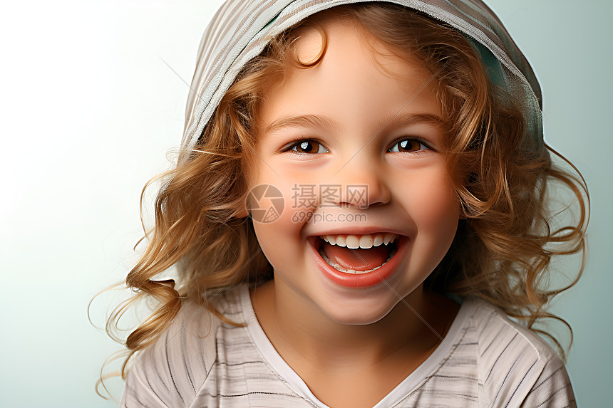 可爱的女孩高清图片下载-正版图片600935139-摄图网