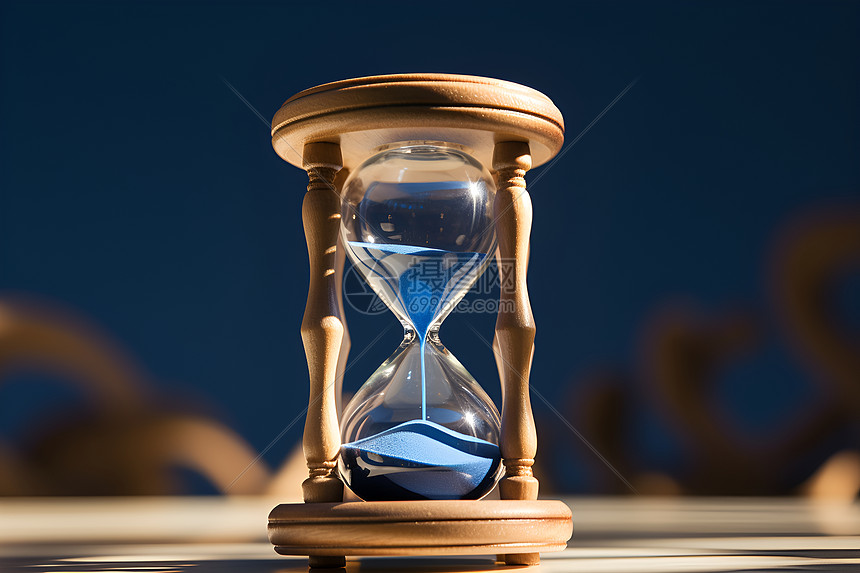 一个复古的沙漏高清图片下载-正版图片600941101-摄图网