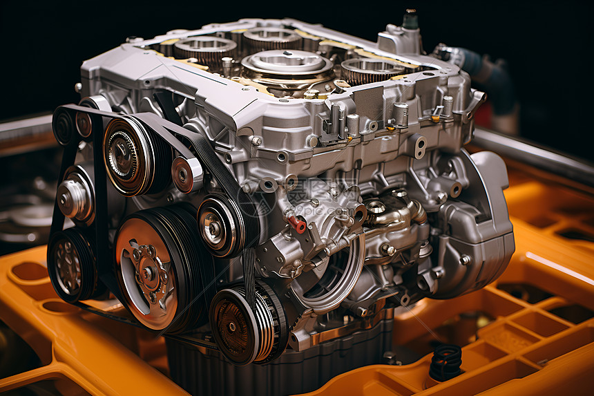 一辆汽车引擎高清图片下载-正版图片600952037-摄图网