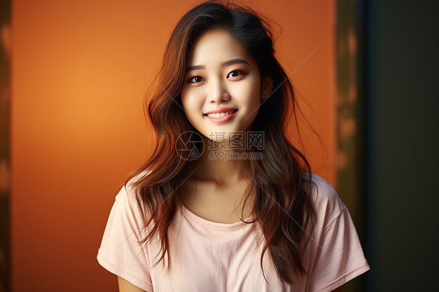 充满活力的年轻女子高清图片下载 正版图片600952269 摄图网