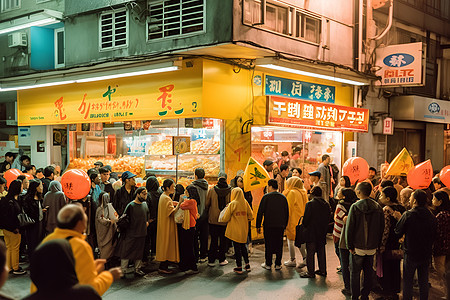 城市街道上的人群高清图片下载-正版图片600968248-摄图网