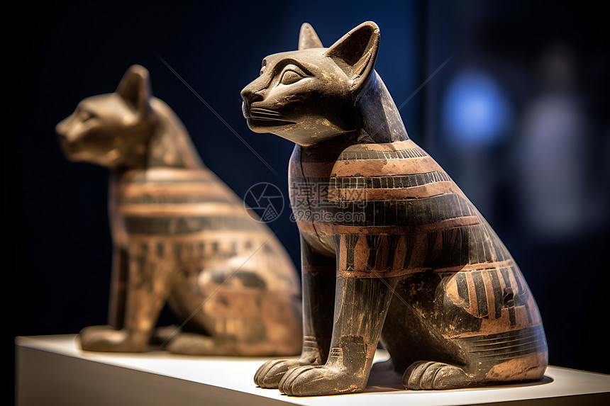 历史悠久的埃及文化雕像高清图片下载-正版图片600983078-摄图网